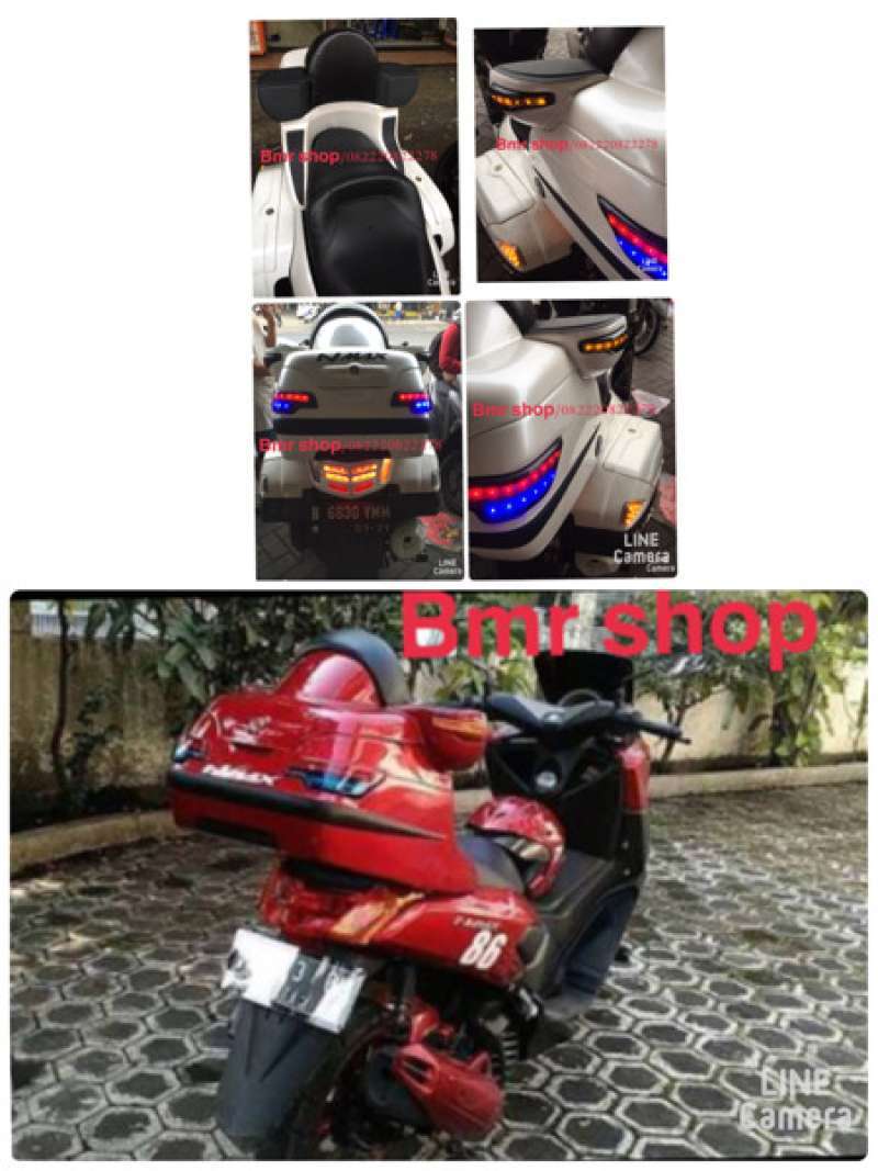 Promo Top Box/box Belakang Pnp Nmax(bisa Untuk Sandaran) Diskon 23% Di ...
