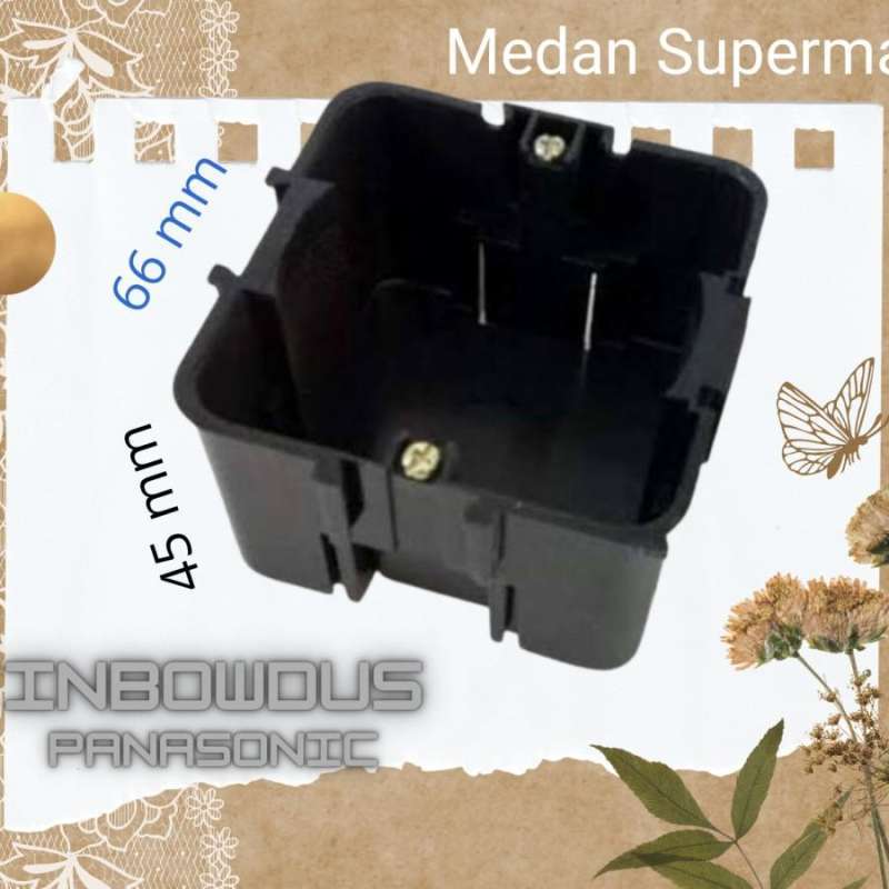 Jual Inbowdus Panasonic New Wide Series Wej 5911 N Wej5911n Tanam Segi ...