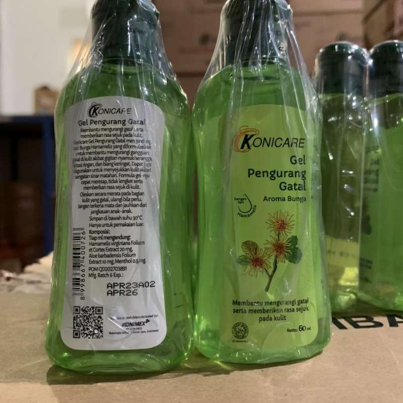 Jual Konicare Gel Pengurang Gatal 60 Ml Kemasan 1 Pack Isi 6 Pcs Di ...