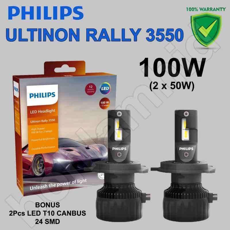 Promo Philips Led Ultinon Rally Lampu Mobil H4 H11 H7 Hb3 Hb4 Hir2 100 ...