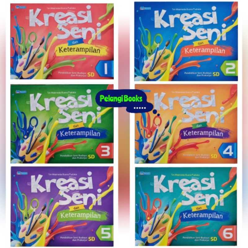 Promo Kreasi Seni Dan Keterampilan Sd/mi Kelas 1 2 3 4 5 6 Revisi ...