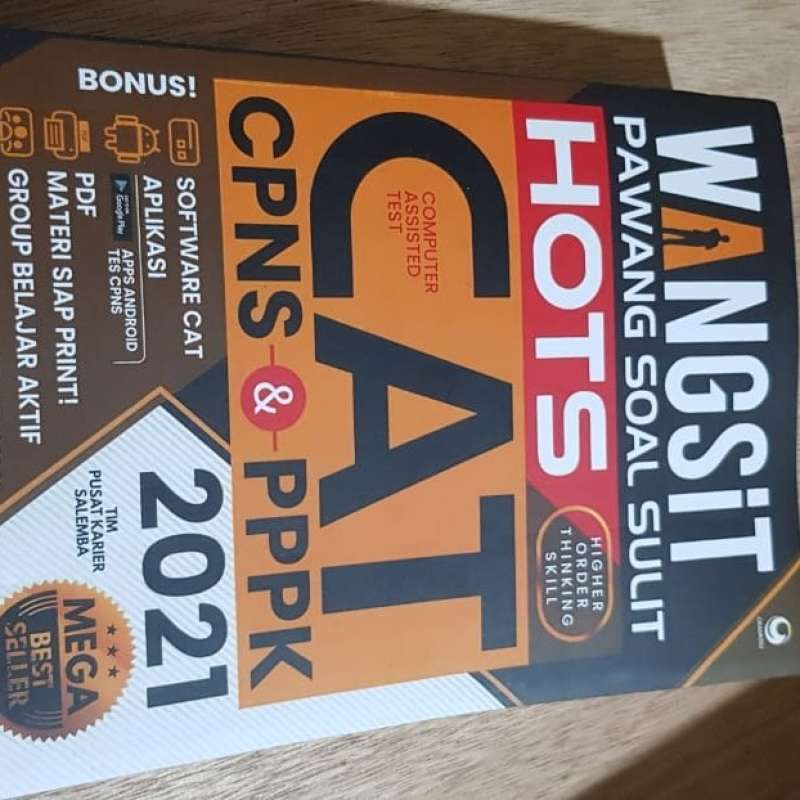 Promo Wangsit Pawang Soal Sulit Hots Cat Cpns & Pppk 2021 Diskon 31% Di ...
