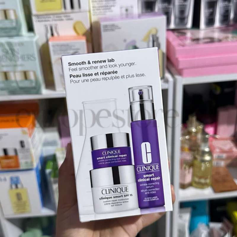 Promo Clinique Smart Serum Gift Set Diskon 15% Di Seller Limlim29shop ...