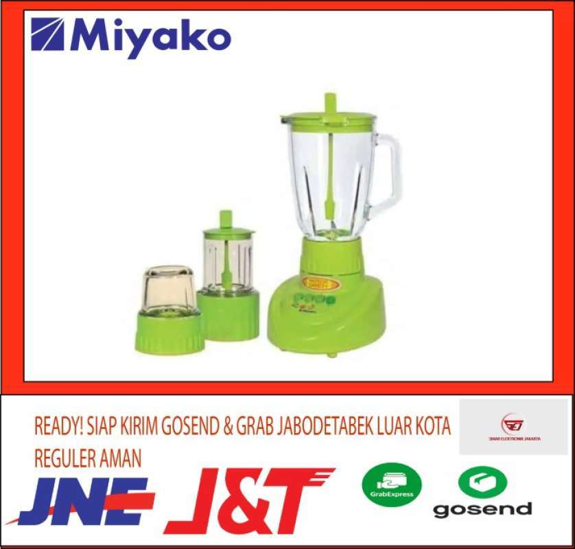 Promo Miyako Blender Bl-152gf. (3in1).gelas Kaca Baru Bergaransi Diskon ...