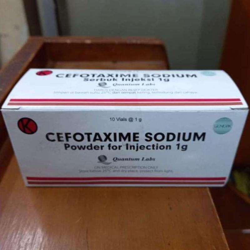 Jual Original Cefotaxime Injeksi/ 1 Box Isi 10 Vial Exp 2025 Di Seller ...