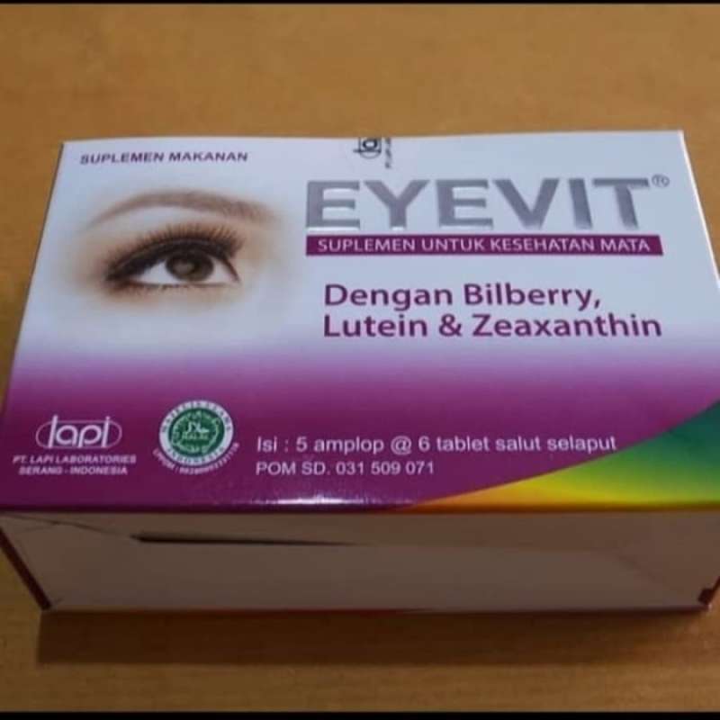 Promo Eyevit Tablet 1box 5 Strip (30caps) Vitamin Mata Diskon 33% Di ...