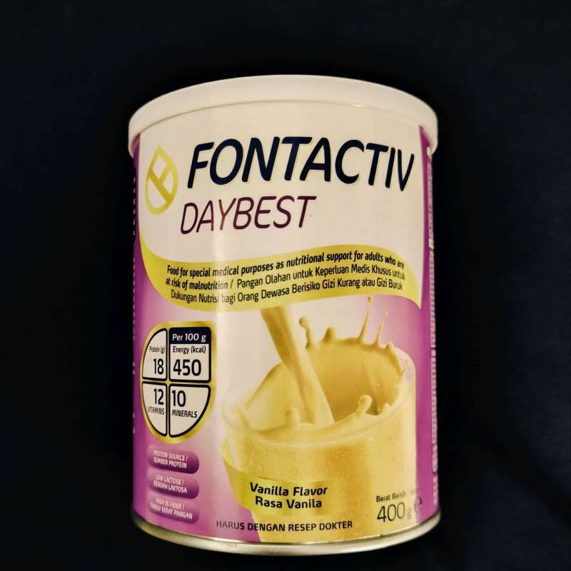 Jual Fontactiv Daybest Susu Diabetes Bebas Laktosa Protein Whey Vitamin ...