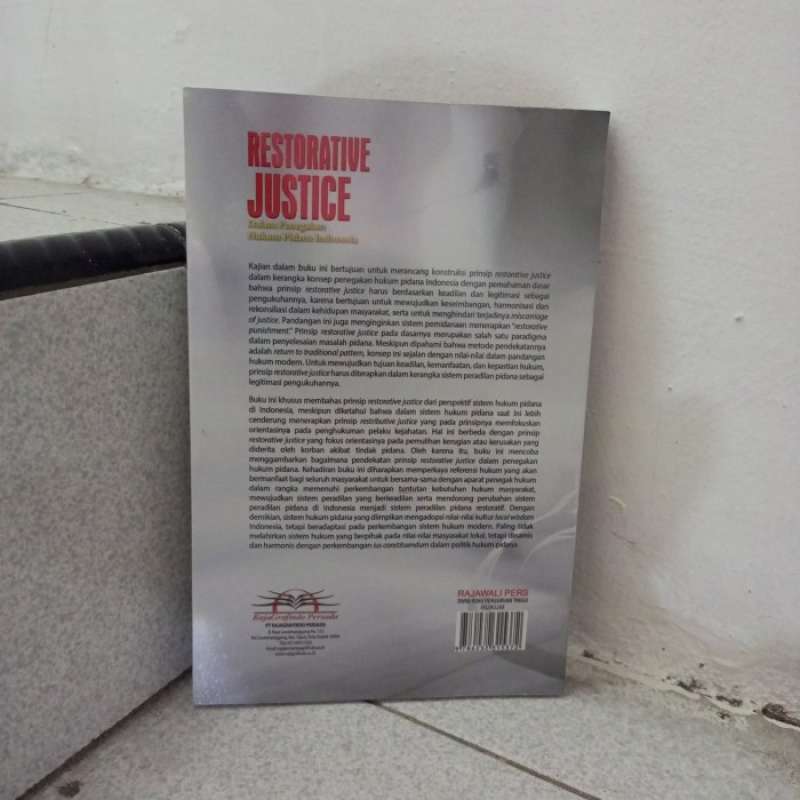 Promo Buku Restorative Justice Dalam Penegakan Hukum Pidana Indonesia Diskon 28% Di Seller Huka ...