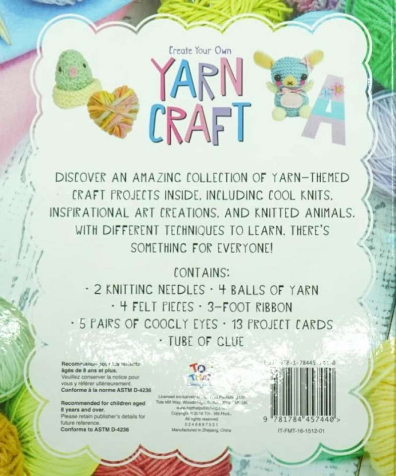 Promo Create Your Own Yarn Craf Diskon 25% Di Seller Huka Shop - Kebon ...