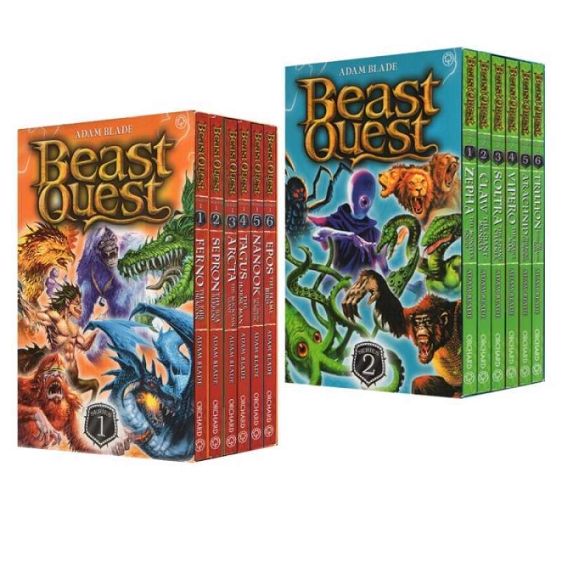 Promo Beast Quest 12 Books Diskon 27% Di Seller Huka Shop - Kebon Jeruk ...