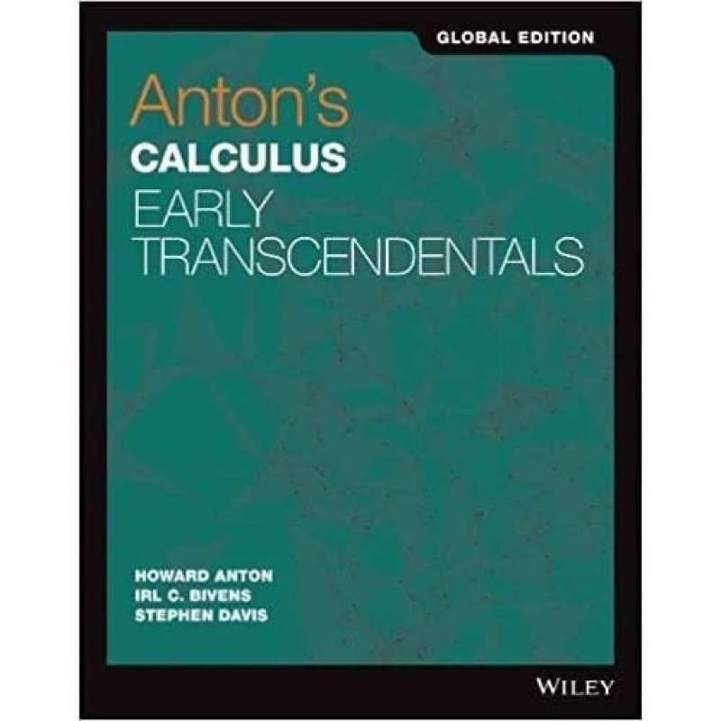 Promo Anton's Calculus Early Transcendentals - Howard Anton (global ...