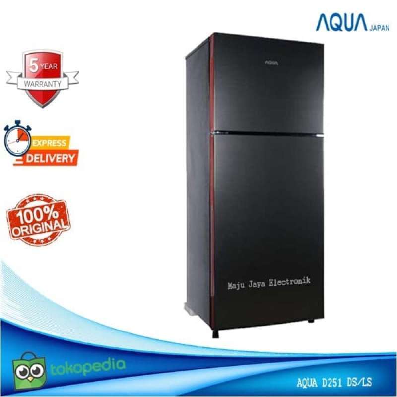 Promo Kulkas 2 Pintu Aqua Sanyo D251 Tanpa Bunga Es Low Watt Diskon 23% ...