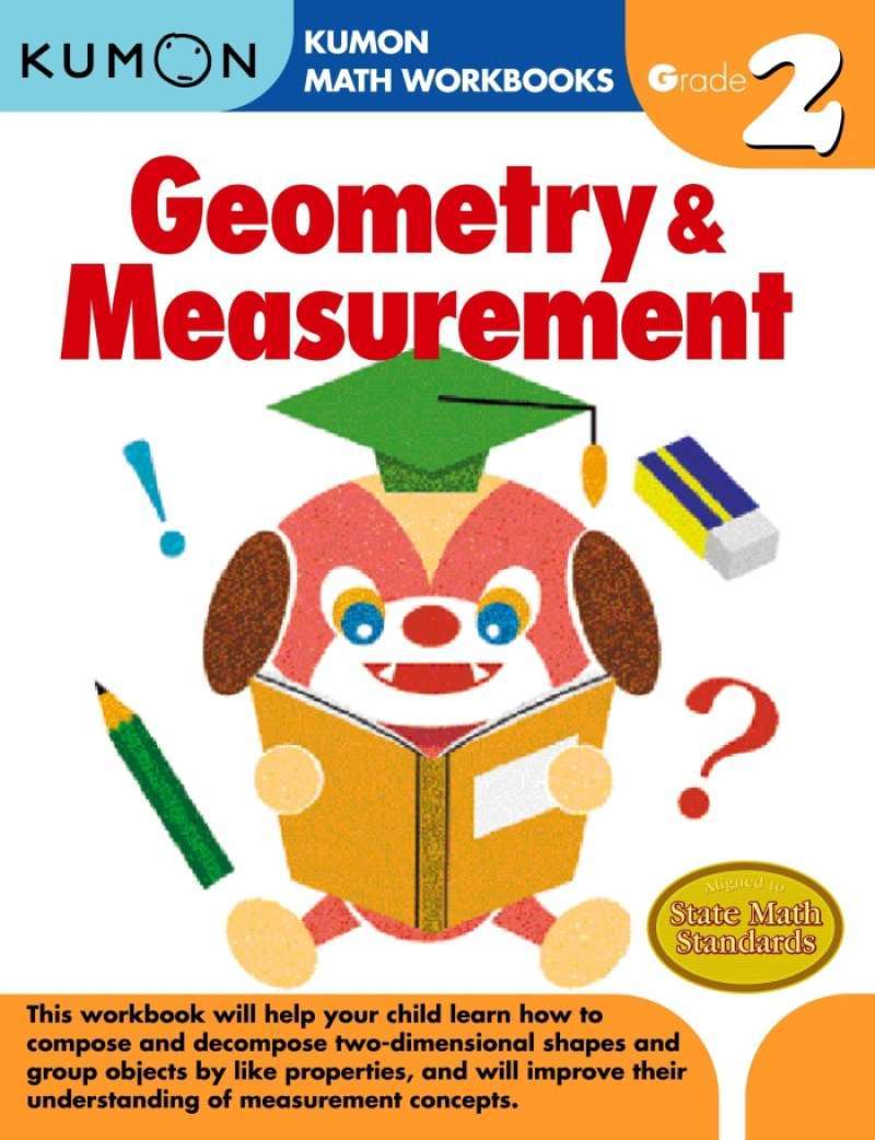 Promo Geometry & Measurement Grade 2 (kumon Math Workbooks) Diskon 28% ...