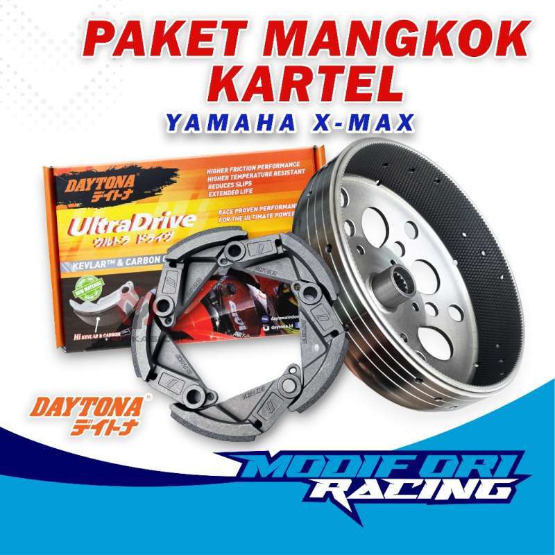 Jual Paket Cvt Racing Xmax Mangkok Ganda Cartel Xmax 250cc Kampas Ganda ...