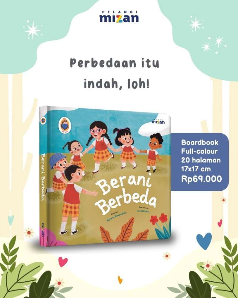 Promo Seri Self Love : Berani Berbeda (boardbook) | Buku Cerita Anak ...