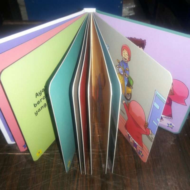 Promo Buku Cerita Anak Kertas Tebal Board Book Aku Sayang Ayahku ...