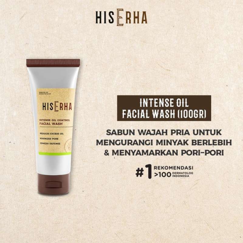 Jual Hiserha / His Erha Oil Control Facial Wash / Sabun Wajah Berminyak ...