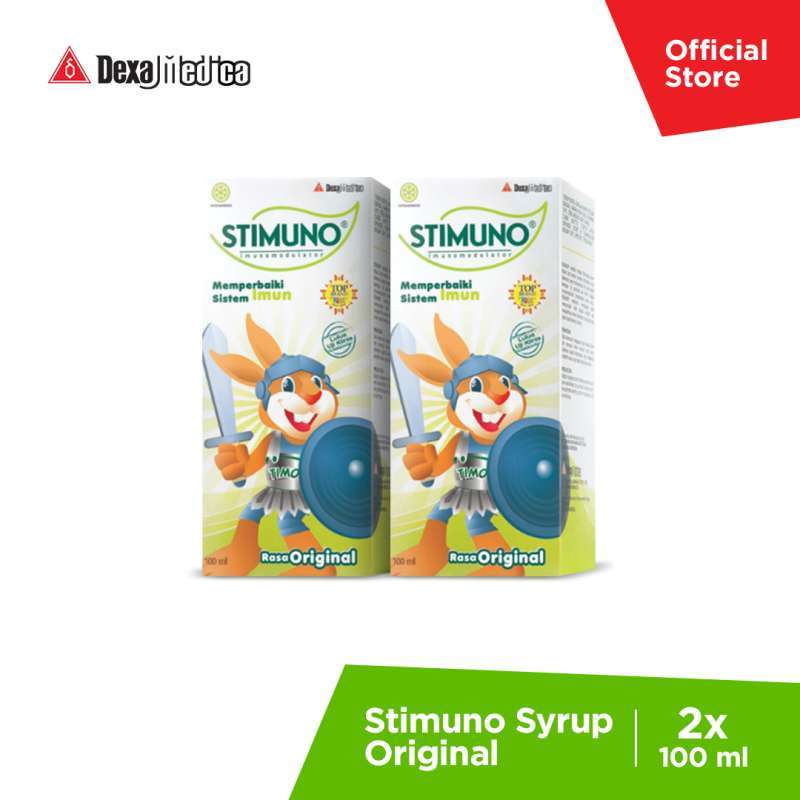 Promo Stimuno Syrup 100ml Paket Twin Pack Diskon 18% Di Seller Dexa ...