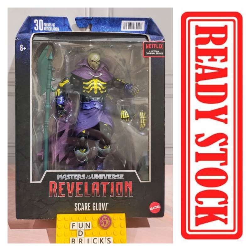 Jual Masters Of The Universe Revelation Scare Glow Mattel Action Figure ...