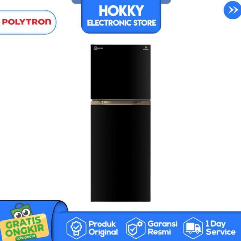 Promo Kulkas Polytron Belleza Jumbo 2 Pintu Prw 23vx 220l Inverter Prw ...