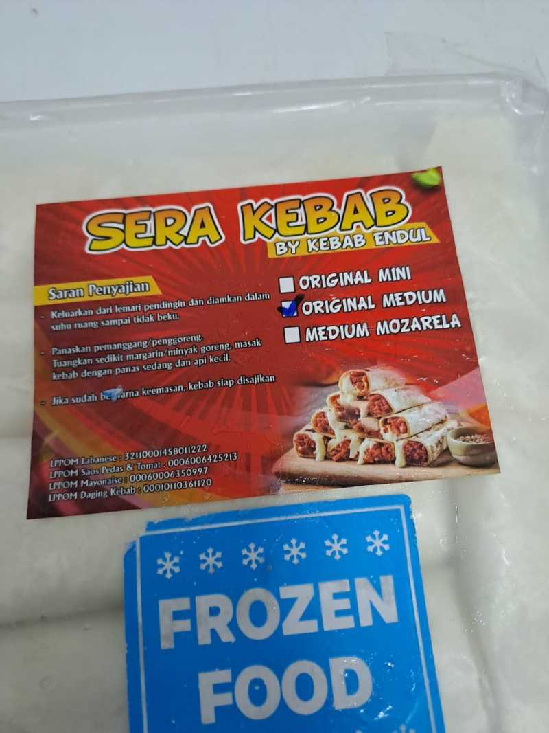Jual Kebab Seraoriginal Medium Frozen Di Seller Sera 21 Shop - Serashop ...