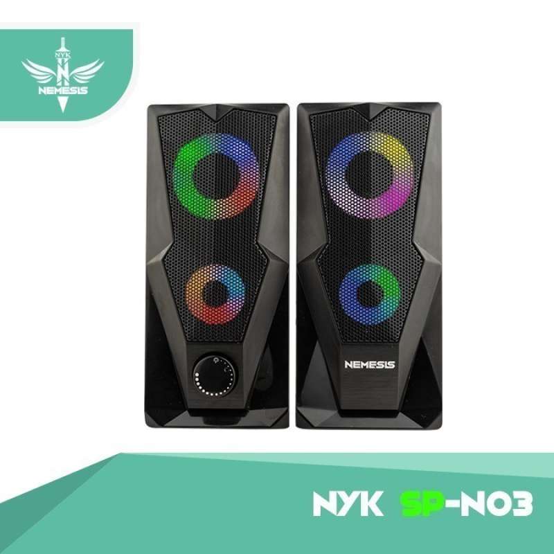 Promo 100% Produk Ori Speaker Nyk Nemesis Speaker Gaming Rgb Nyk Sp-n03 Diskon 23% Di Seller ...