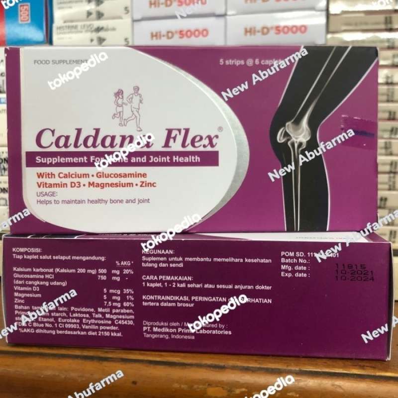 Promo Caldana Flex @30 Suplemen Kesehatan Tulang Dan Persendian Diskon ...