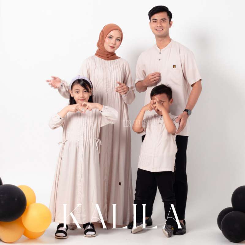 Jual Dthree - Sarimbit 2024 Kalila Series ( Coksu ) Baju Couple Keluarga / Sarimbit Keluarga ...