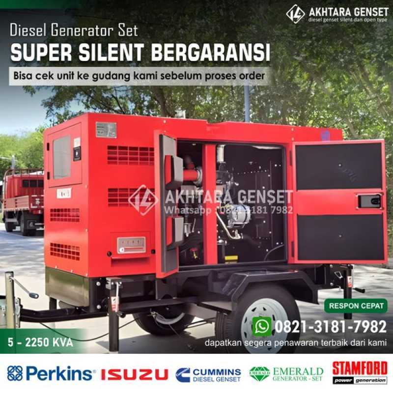 Jual Genset Silent Surabaya 25 Kva - Perkins Cummins Isuzu Emerald Genset Silent Di Seller ...