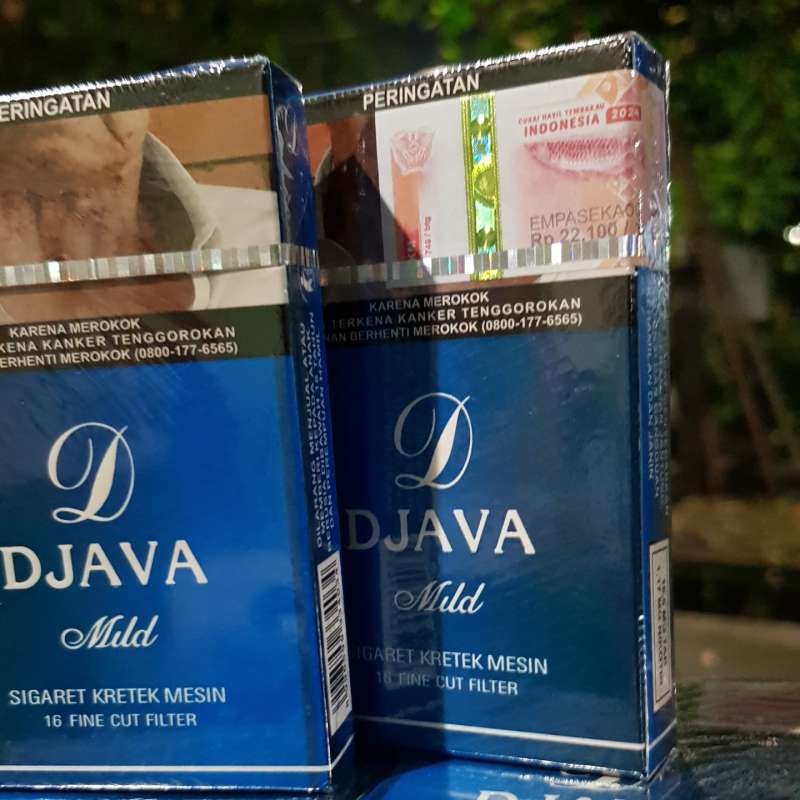 Promo Rokok Djava Mild - 16 Batang Filter Diskon 23% Di Seller Chenko ...