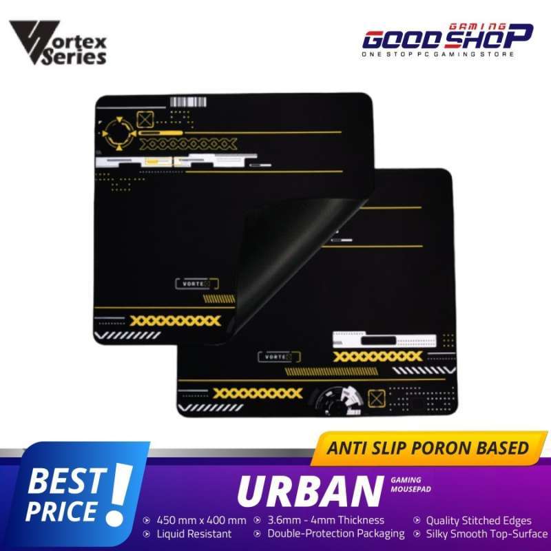 Promo Vortexseries Urban Anti Slip Poron Based Gaming Mousepad Diskon ...