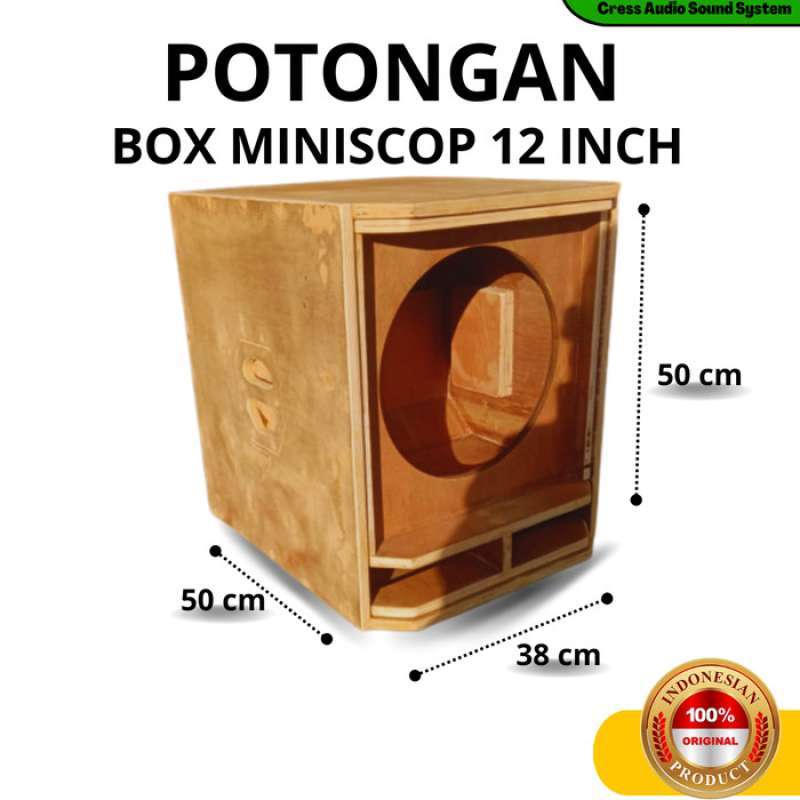 Jual Potongan Box Speaker Miniscop 12 Inch Di Seller Noelle ...