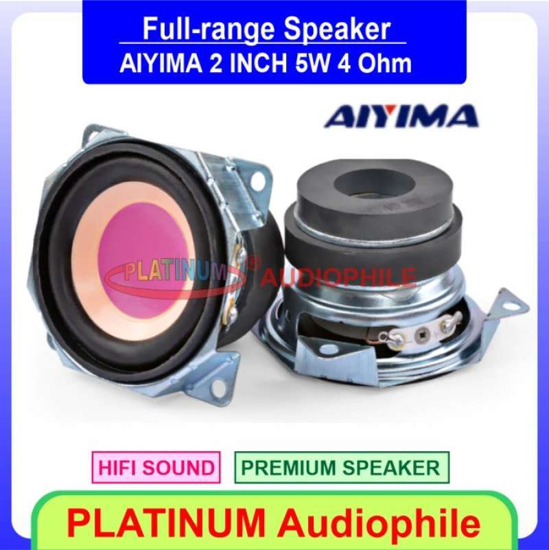 Jual Speaker Full Range 2 Inch Hifi Speaker Aiyima Fullrange Di Seller ...