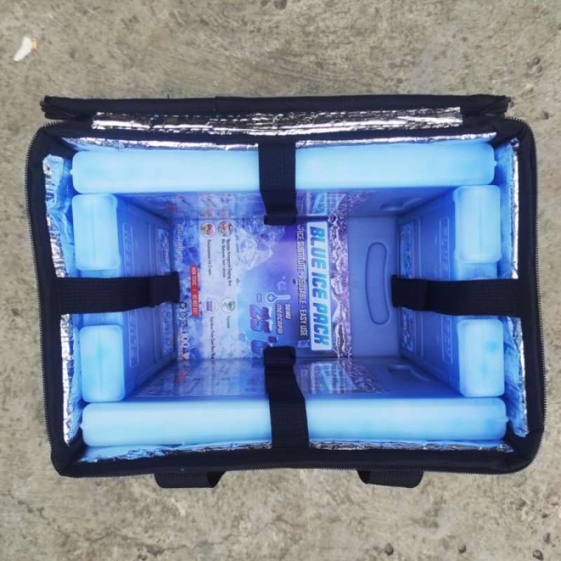 Promo Cooler Bag Besar + Ice Pack Tas Box Ice Cream Full Set Baru ...