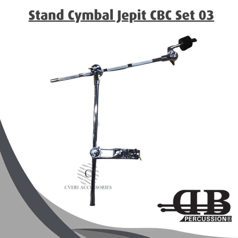 Promo Stand Cymbal Jepit Cbc Set 03 Cymbal Boom Arm Db Percussion ...