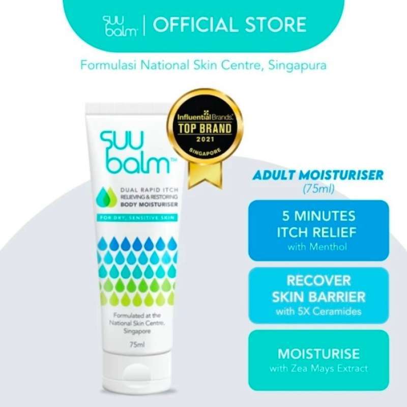 Promo Suu Balm Rapid Itch Relief Moisturiser 75ml Diskon 23% Di Seller ...