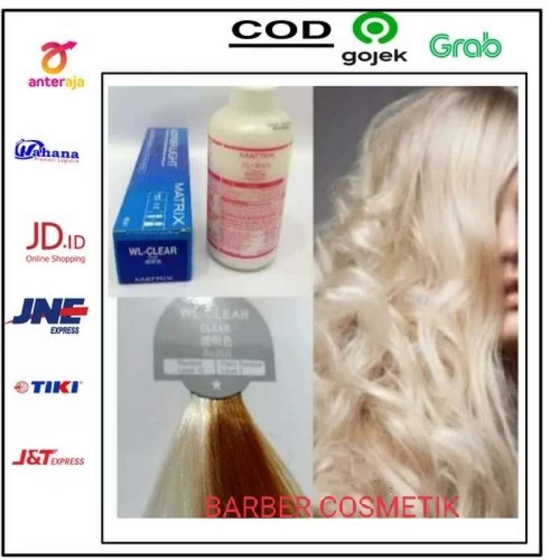 Promo Matrix Wonder Light Wl-clear + Oxidant, Pewarna Rambut Diskon 23% ...