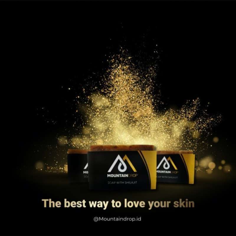 Promo Mountaindrop Soap With Shilajit Sabun Batang Pembersih Wajah Dan ...