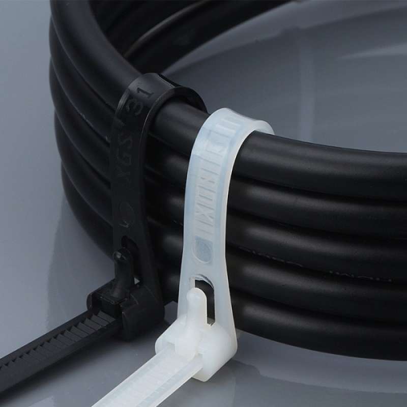Jual Kabel Ties Bisa Buka Reusable Cable Tis Ukuran 20cm 25cm 30cm - Putih 250mm Di Seller ...