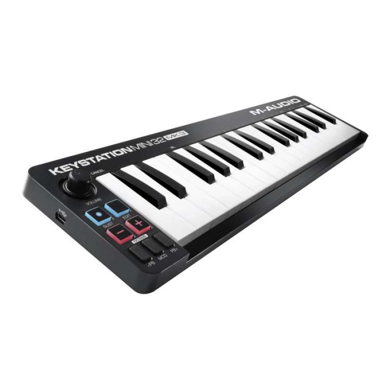 Promo M-audio Keystation Mini 32 Mk3 - 32 Key Usb Mini Keyboard ...