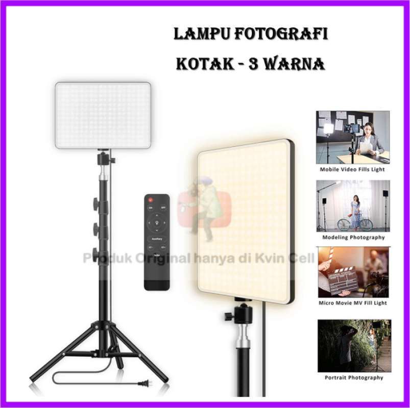 Jual Lampu Foto Produk Studio Fotografi Palaroid Tripod Ringlight Besar - Lampu 11 Inch Di ...