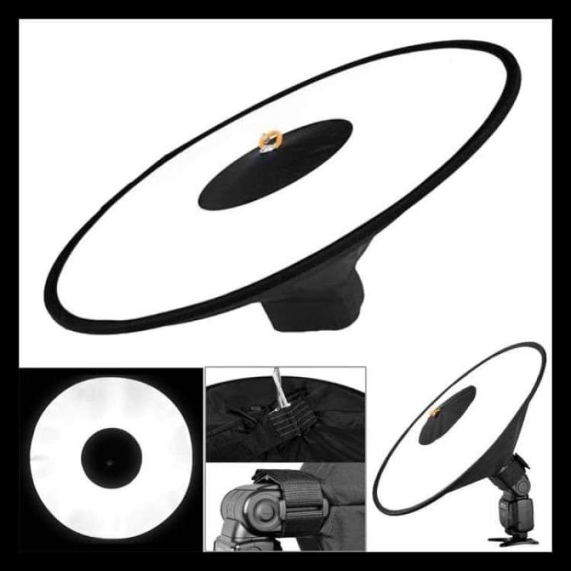 Jual Softbox Beauty Dish Lipat For Speedlite Universal Flash Difuser ...