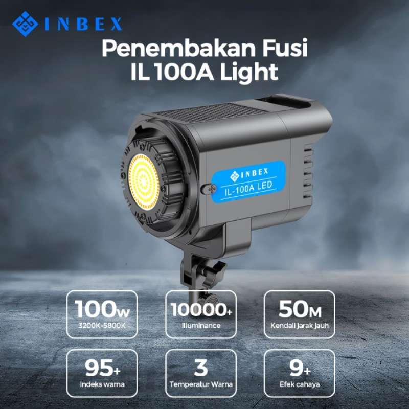 Jual Inbex Il-100a Kit Lampu Isi Video Fotografi Profesional Di Seller ...