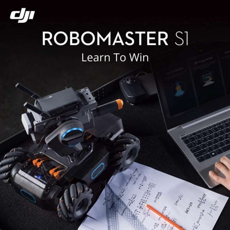 Jual Dji Robomaster S1 Educational Stem Programmable Robot 5mp Camera ...