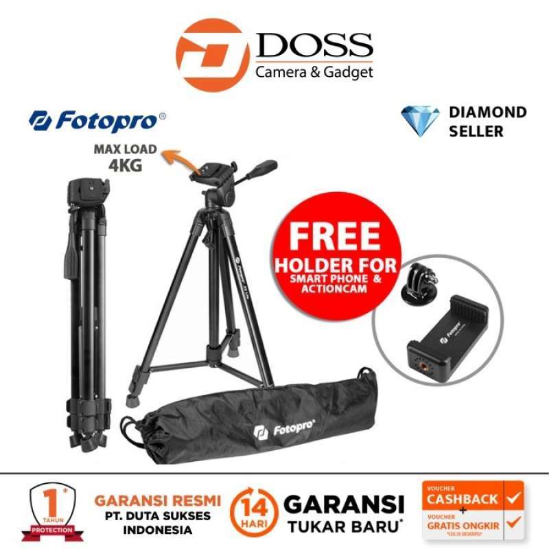 Jual Tripod Kamera Fotopro X2 / Fotopro X2 Lite / Tripod Fotopro X2 Di Seller Owl Store ...