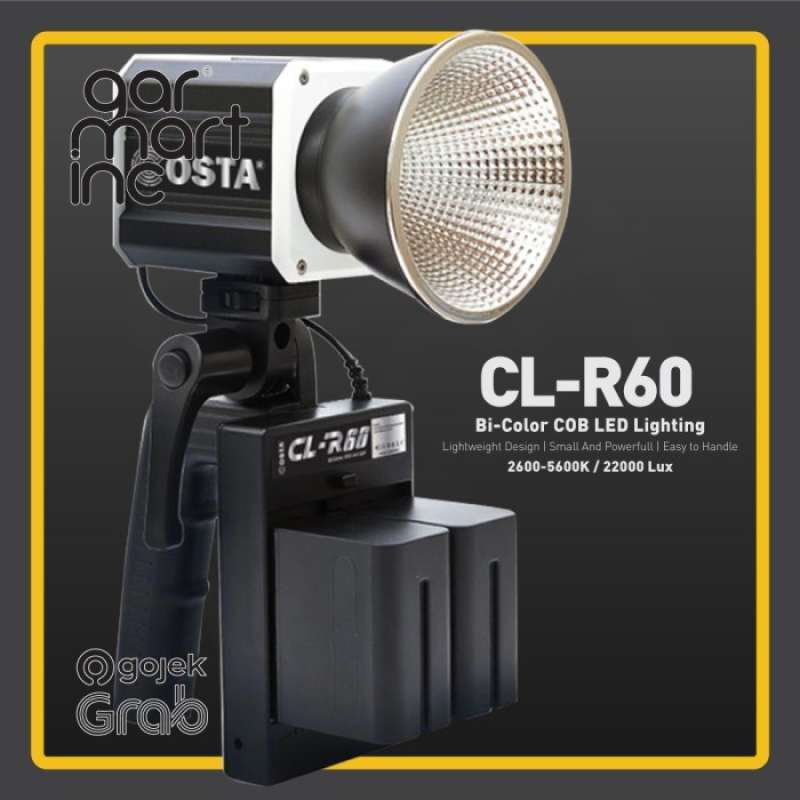 Jual Costa Cl-r60 Cob Studio Light Bi-color Profesional Video Lighting ...