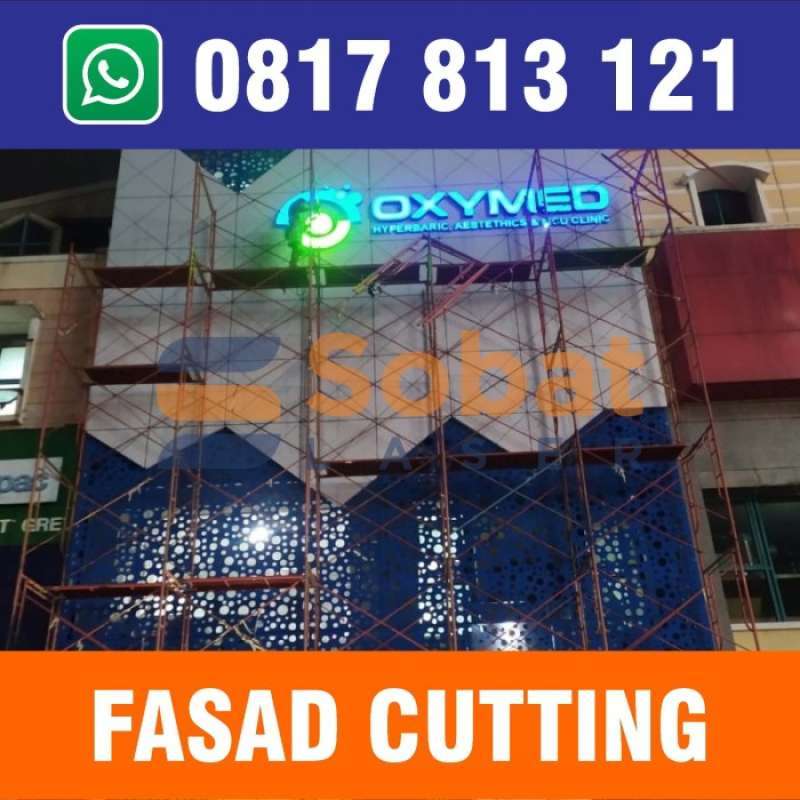 Jual Cutting Laser Facade | Fasade Rumah | Hiasan Tampak Depan Ruko Di ...