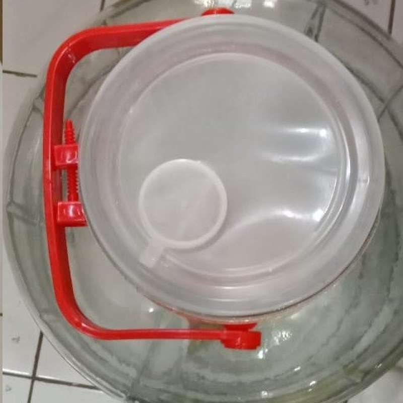 Promo Toples Kaca Fermentasi Kedap Udara 12 Liter Kran Home Line Diskon ...