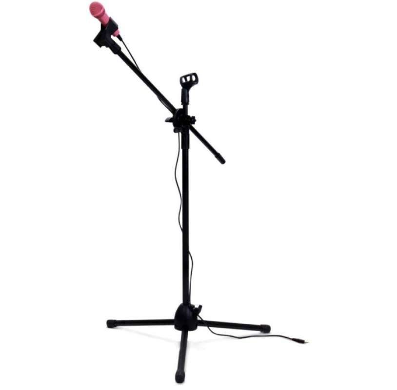 Promo Stand Mic / Standing Berdiri Lantai Tripod Diskon 23% Di Seller ...