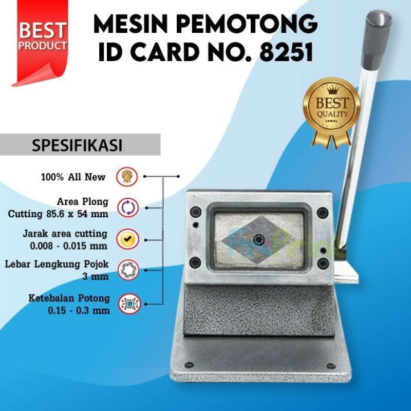 Promo Mesin Plong Pemotong Id Card Alat Potong Pvc Cutter Instant 85 ...
